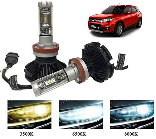 Neeb Traders Maruti Suzuki Vitara Brezza X3 Glass Led Headlight Bulb ...