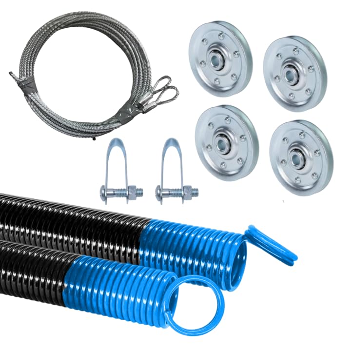 G.A.S. Hardware Heavy-Duty Double-Looped Garage Door Extension Springs ...