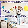 Amazon.com: Outer Space Bulletin Board Borders Double-Sided Trim, Boho ...