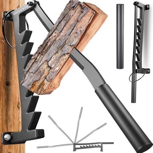 Amazon.com : Upgraded 2.0 Dual-Handle Wall Mounted Wood Splitter ...