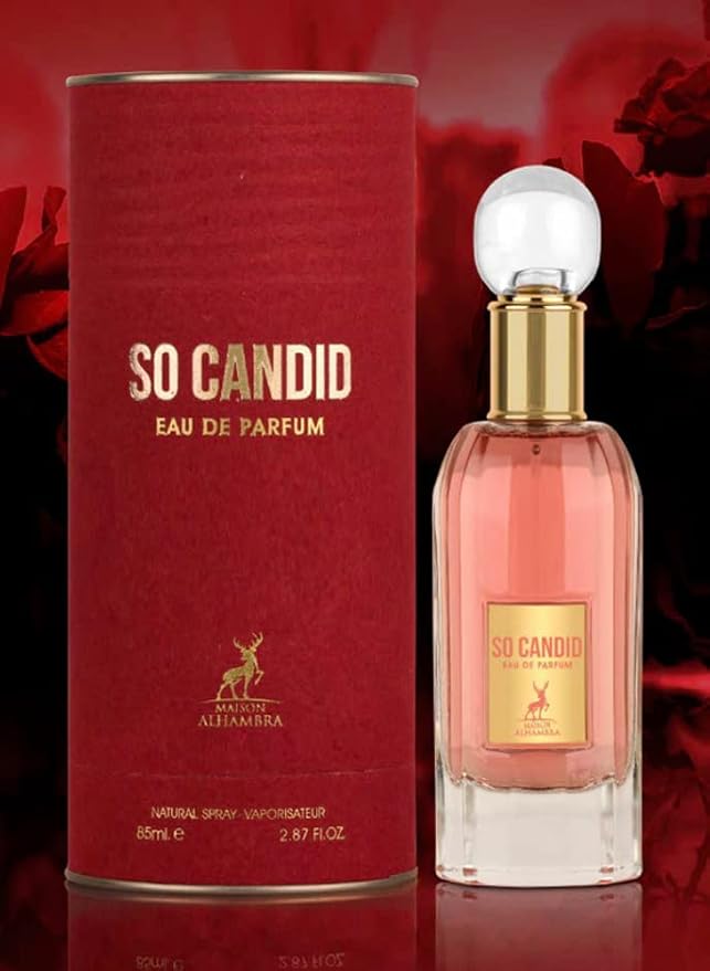 So Candid - Eau de Parfum de 85 ml, por Maison Alhambra : Amazon.es ...