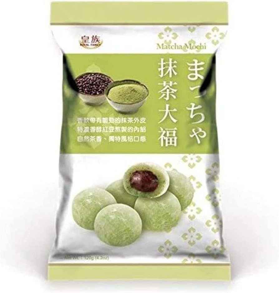 Royal Family Matcha Mochi Packet, 120 g : Amazon.sg: Grocery