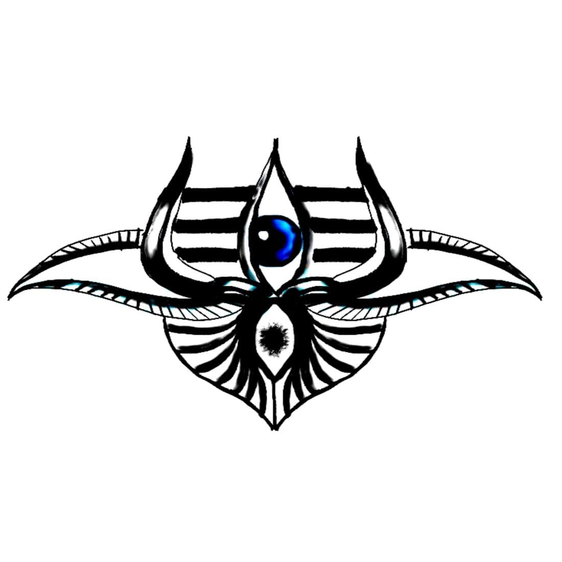 ORDERSHOCK Mahadev Eye And Trishul Tattoo Temporary Tattoo Stickers For ...