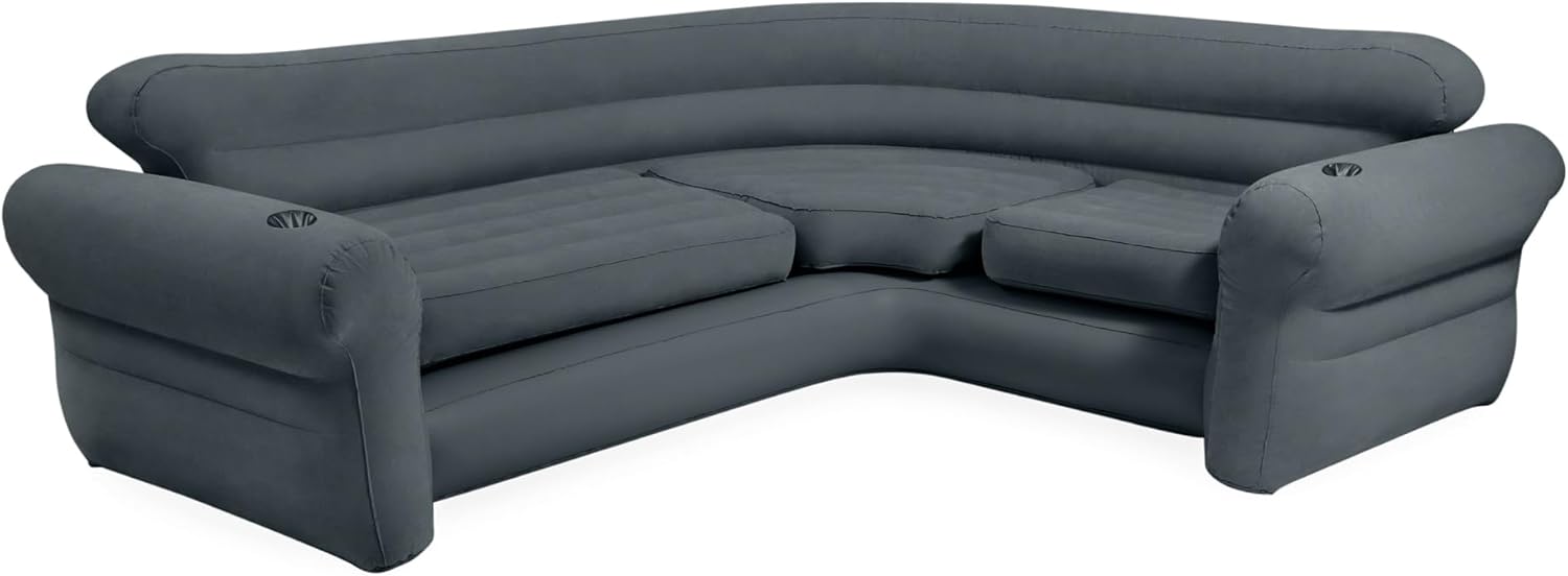Amazon.com: Intex Inflatable Corner Sofa, L-Shaped Couch, Blow Up Air ...