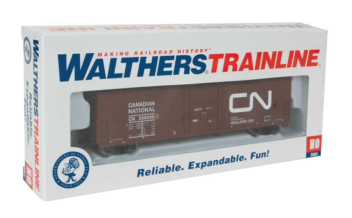 Insulated Freight Car Walthers Trainline HO Scale CSX Insulated Boxcar ...
