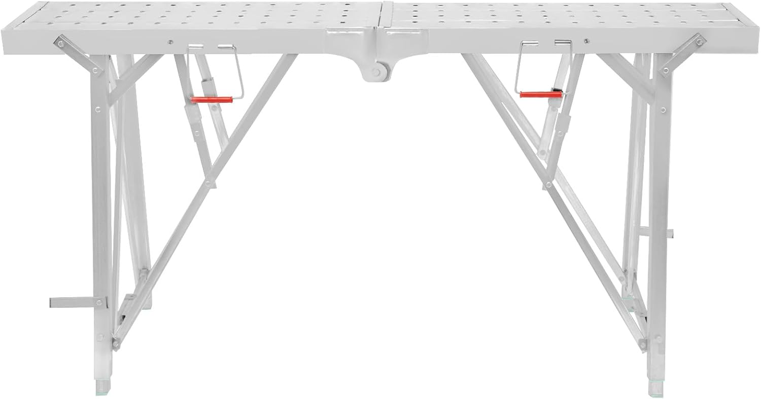 Portable Folding Scaffolding Platform, Height Adjustable Work Platform ...