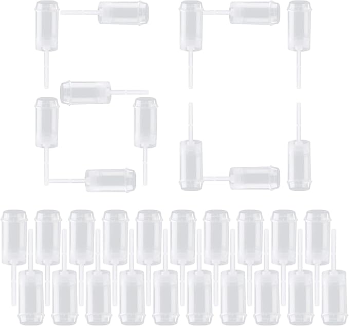 Amazon.com: EKIND Round Shape Clear Push-Up Cake Pop Shooter (Push Pops ...