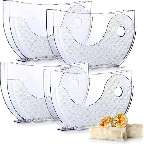 Amazon.com: Teenyyou 4 Pieces Rice Paper Water Bowls with Side Pocket ...