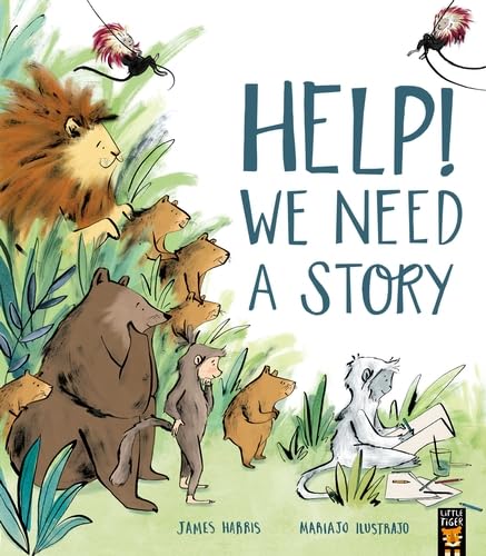 Help! We Need a Story: Amazon.co.uk: Harris, James, Ilustrajo, Mariajo ...