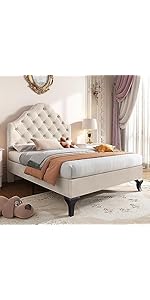 Merax Single bed frame, 3FT single Metal Bed with 2 Storage Drawers ...