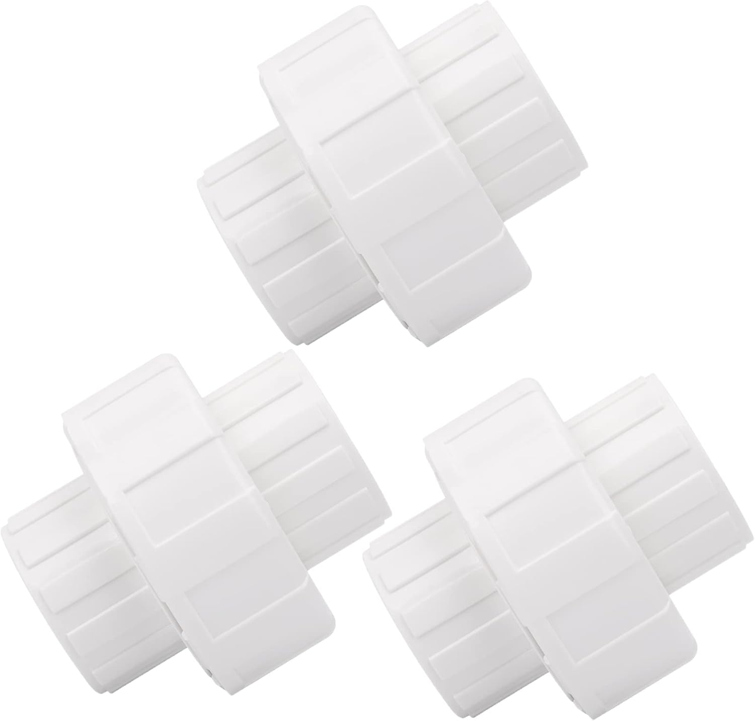 Amazon.com: CKVIHAV 3/4 Inch PVC Union Coupling Pipe Fitting Adapter ...