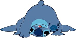 Amazon.com - okimari-Stitch Peeker Funny Cute Anime Cartoon Sticker ...