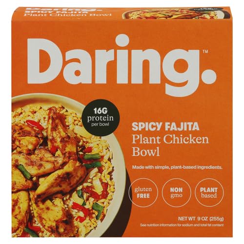 Amazon.com: Daring Plant Based Chicken Fajita Bowl : Grocery & Gourmet Food