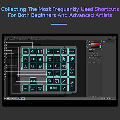 Snapklik.com : Doohoeek Bluetooth Shortcut Keyboard For Adobe Photoshop ...