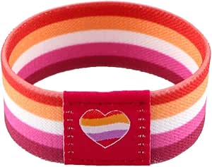 Amazon.com: LAIHUARYWA LGBTQ+ Rainbow Pride Bracelet for Women Men ...