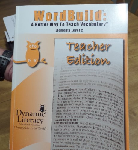 Dynamic Literacy Word Build: A Better Way to Teach Vocabulary Elements ...