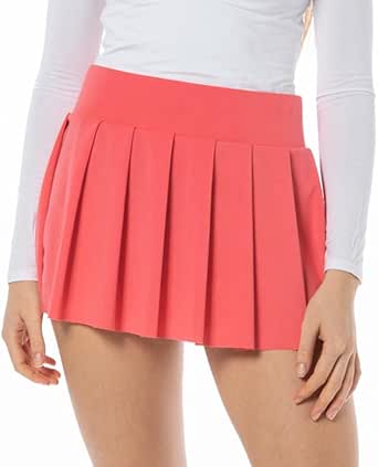 Women's Skater Mini Skirt - Short Sexy Pleat Skirt for Sports, Leisure ...