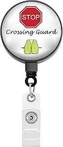 Amazon.com : BEKECH Crossing Guard Retractable Badge Holder School ...
