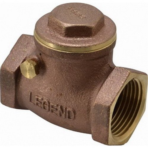 Legend Valve & Fitting T-451 Cast Brass Swing Check Valve, 1": Amazon ...