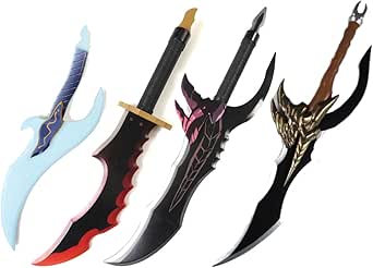 Amazon.com: Anime Solo Leveling Sung Jinwoo Cosplay Weapons Prop Model ...