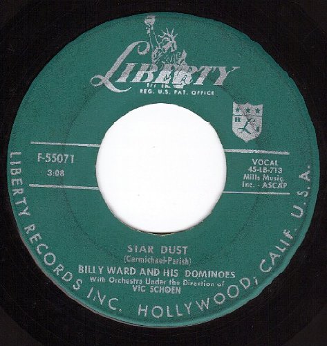 Billy Ward And His Dominoes - Star Dust/Lucinda (VG+ 45 rpm) - Amazon ...