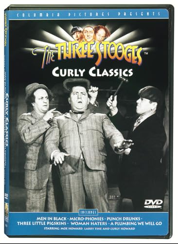 Amazon.com: The Three Stooges: Curly Classics : Moe Howard, Larry Fine ...
