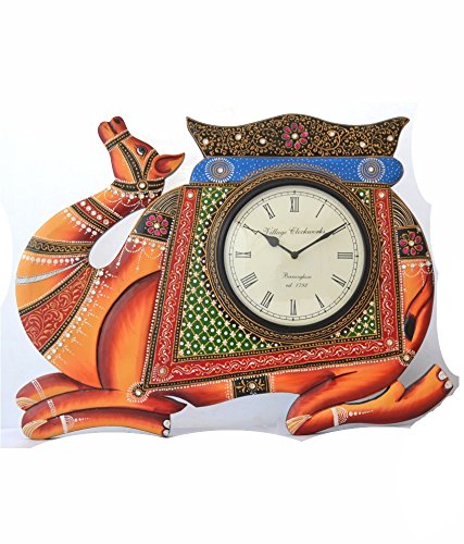 Buy Camel Design Painted Wall Clock Online at Low Prices in India ...