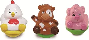 VTech- ZoomiZoos-Lot de 3 (Ferme), 439203, Multicolore, Box Size: 6.5 x ...