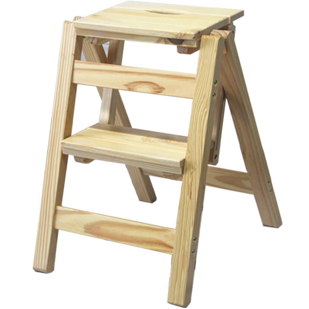 Folding Portable Ladder Step Stool 2 Step Chair Stair Chair ...