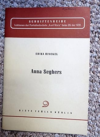 Anna Seghers : Amazon.de: Bücher