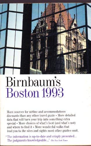 Birnbaum's Boston 1993: Birnbaum, Alexandra M.: 9780062780683: Amazon ...