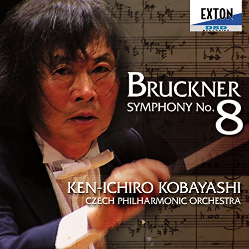 Play ブルックナー：交響曲第 8番：小林研一郎 by Ken-Ichiro Kobayashi & Czech Philharmonic ...