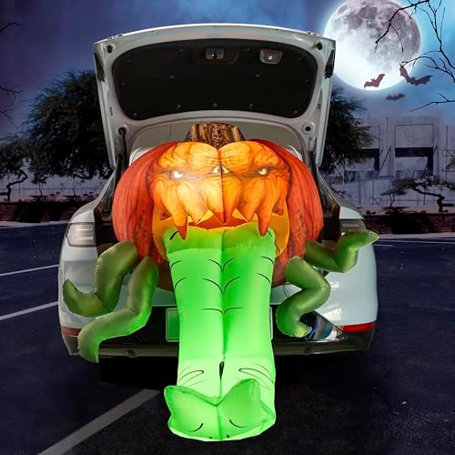 Amazon.com: Joiedomi Halloween Inflatables Outdoor Decorations, Trunk ...