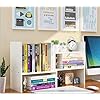 Amazon.com: Expandable Wood Desktop Bookshelf Desktop Organizer Office ...