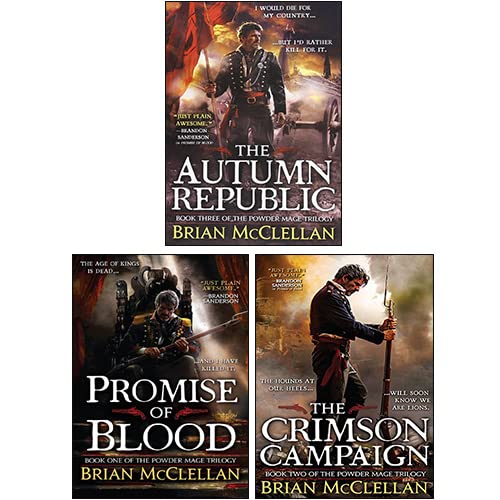 Amazon.com: Brian McClellan 3 Books Collection Set (Promise of Blood ...
