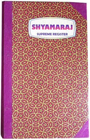 Shyamaraj Single Line Long Register (100 Pages) : Amazon.in: Office ...