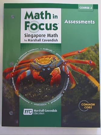 Amazon.com: Math in Focus: Singapore Math Assessment Course 2: ...