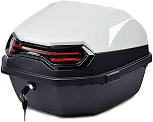 Amazon.co.jp: Motorcycle Rear Box, 1.5 gal (44 L), Top Case, Bike Box ...