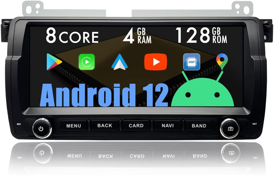 Android 12 Car Stereo CarPlay Multimedia for BMW E46 Nepal | Ubuy