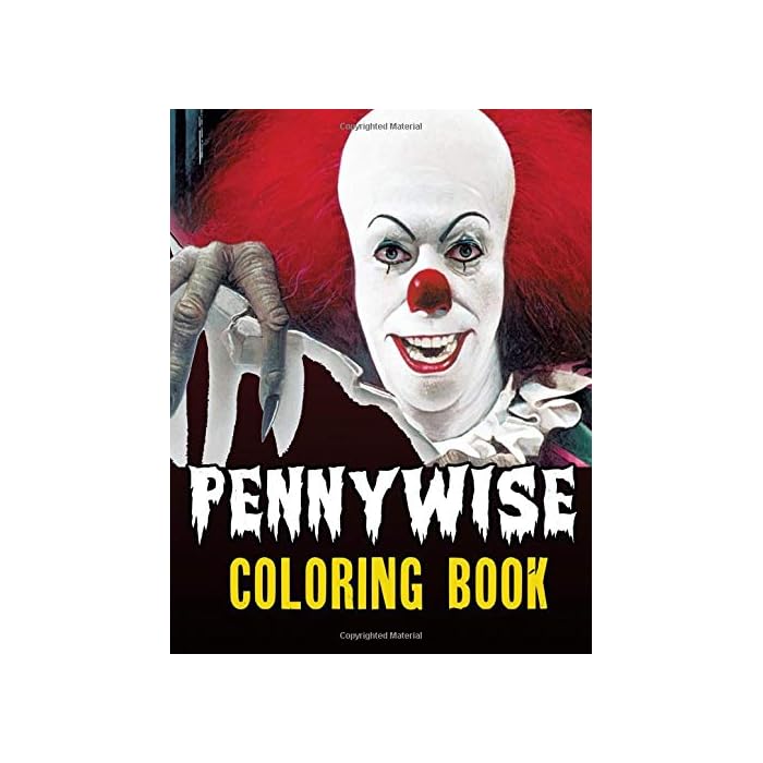 Buy Pennywise Coloring Book Stephen King Books With Fun Easy Buy Pennywise Coloring Book Stephen King Books With Fun Easy