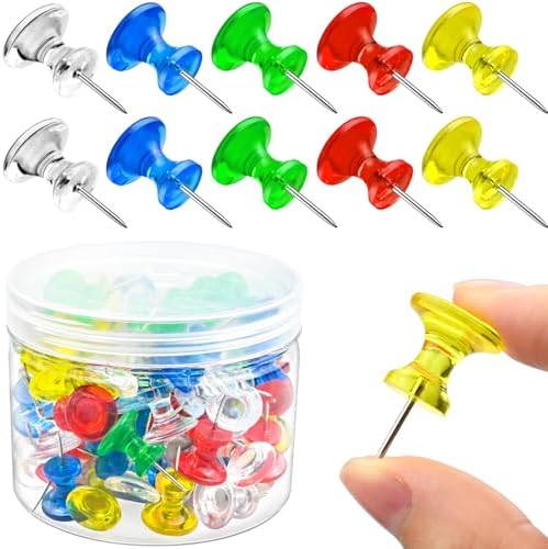 Amazon.com: Large Push Pins Jumbo for Cork Board, Giant Push Pins 1 ...