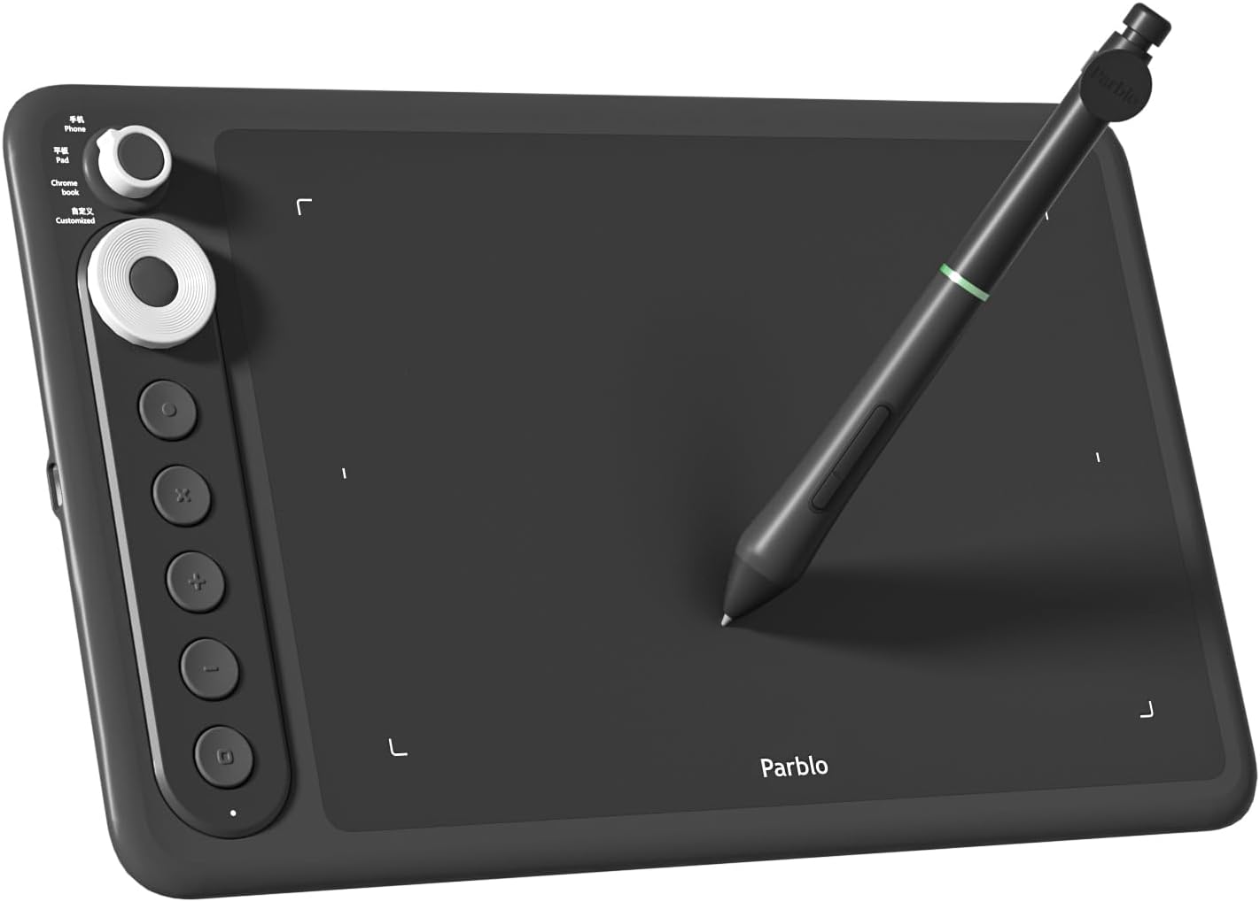 Amazon.com: Parblo Intangbo X7 Drawing Tablet 7.2x4.5 inch Graphics ...