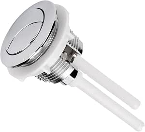 Toilet Flush Button 38mm Dual Flush Toilet Tank Round Valve Push Button ...