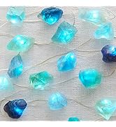 Amazon.com: MIYA LIFE Natural Fluorite String Lights | 6.5FT & 20LEDs ...