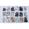 Amazon.com: OAUTOO 270pcs Metal Trim Panel Spring Clip Assortment for ...