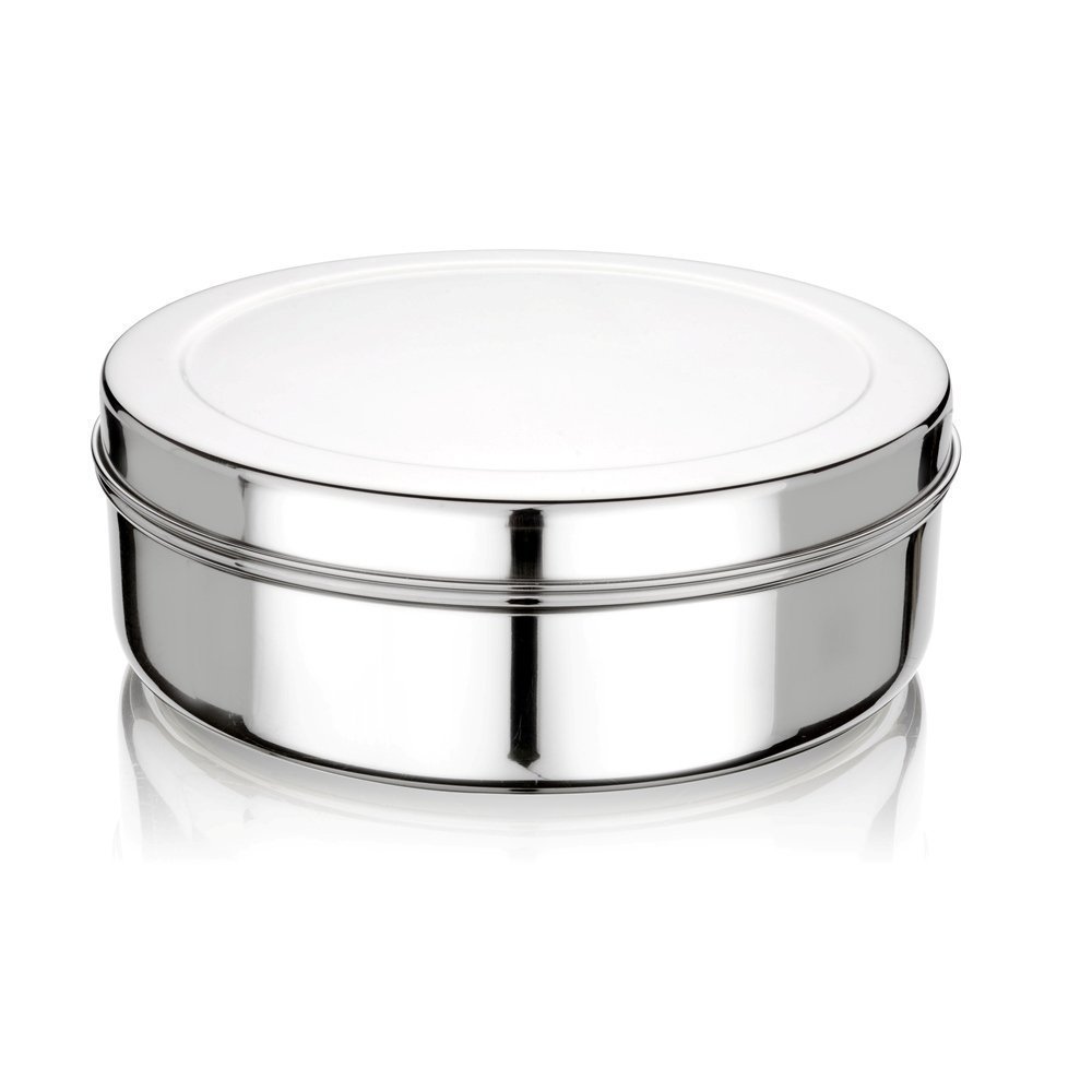 Buy Rupa's Stainless Steel Puri Dabba/Chocolate Dabba (23cm) Online at ...