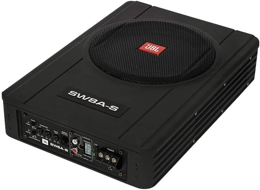 Caixa Ativa Subwoofer Slim JBL SW8A-S 8 polegadas 150W RMS, JBL, SW8A-S ...