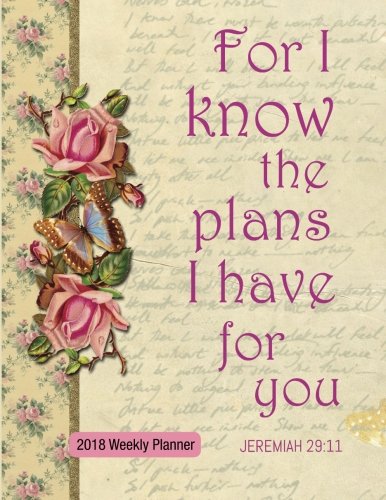 Amazon.com: 2018 Weekly Planner: Bible Verse Quote Weekly Daily Monthly ...