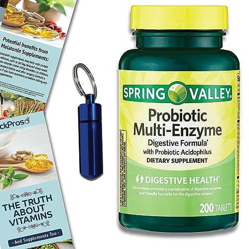 Snapklik.com : Spring Valley Probiotic Multi-Enzyme Digestive Formula ...