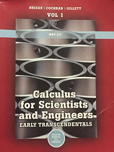 Calculus for Scientists and Engineers Early Transc: unknown author ...